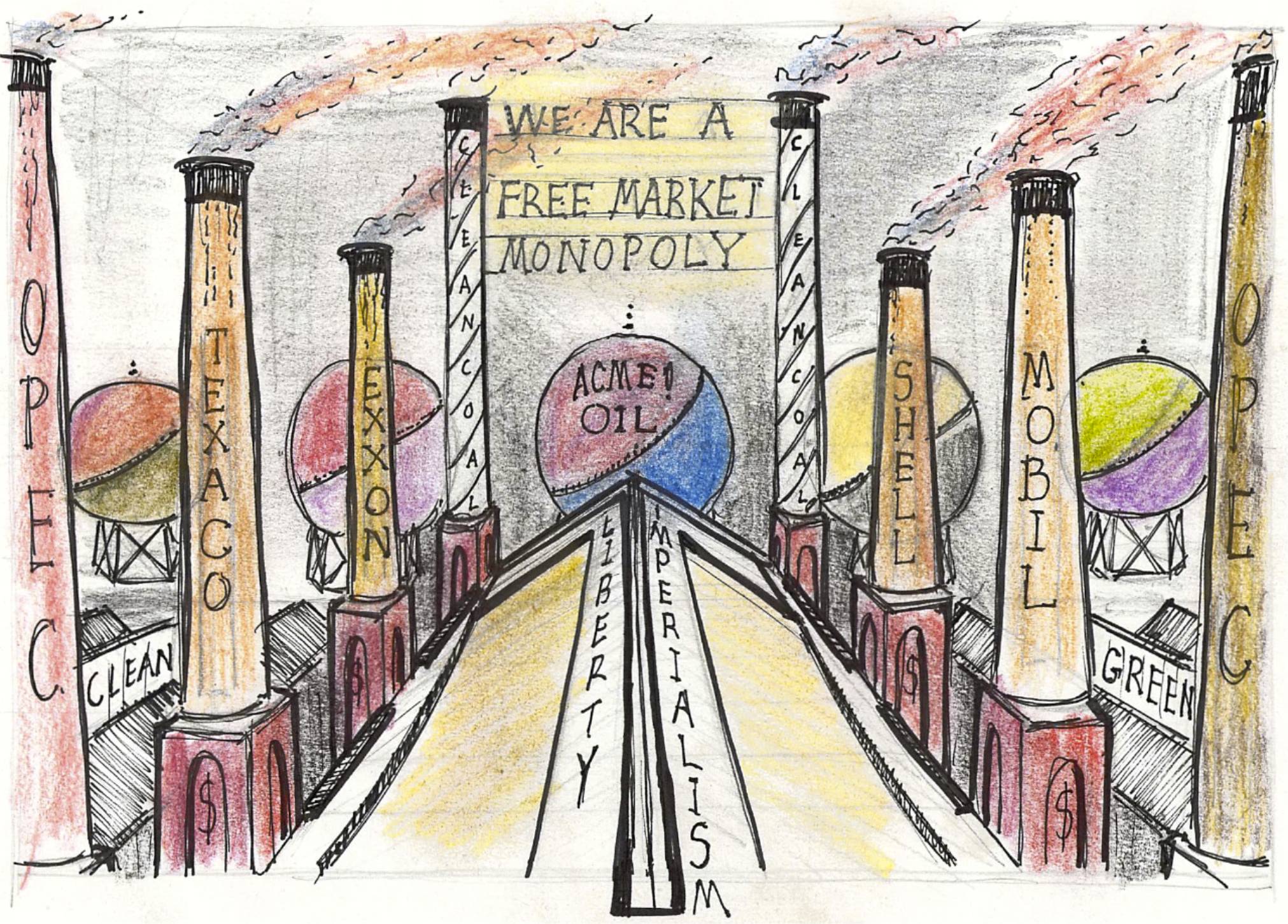 Political Cartoons – Myles Zhang