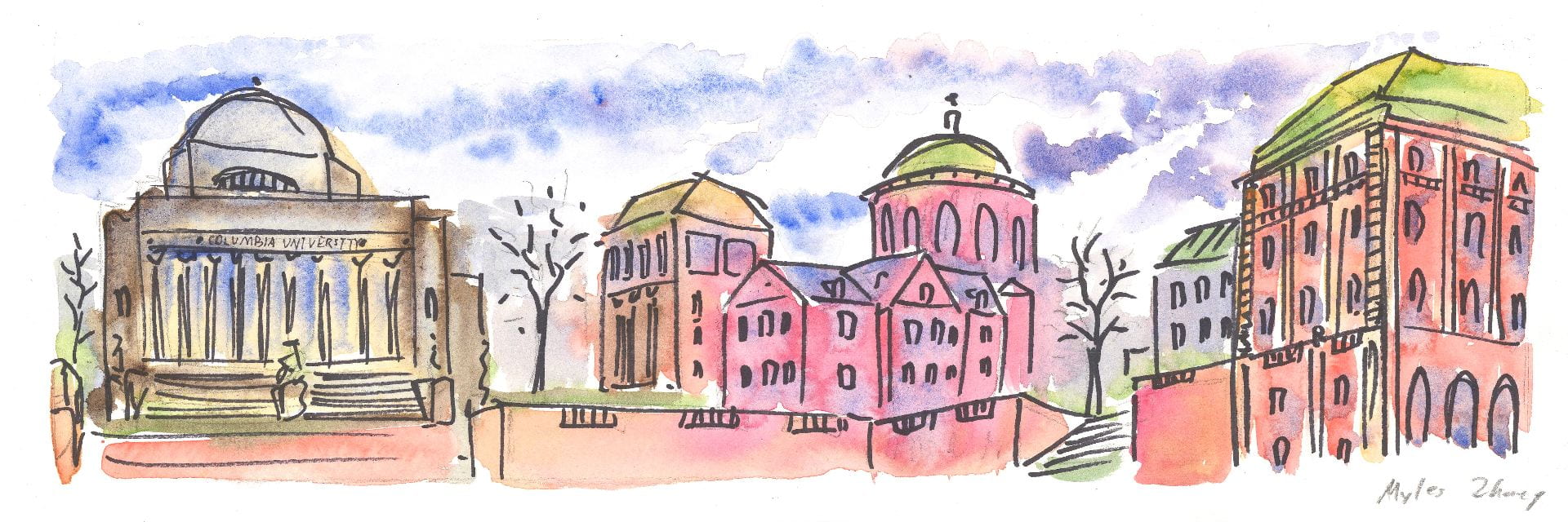 Columbia University Artwork – Myles Zhang