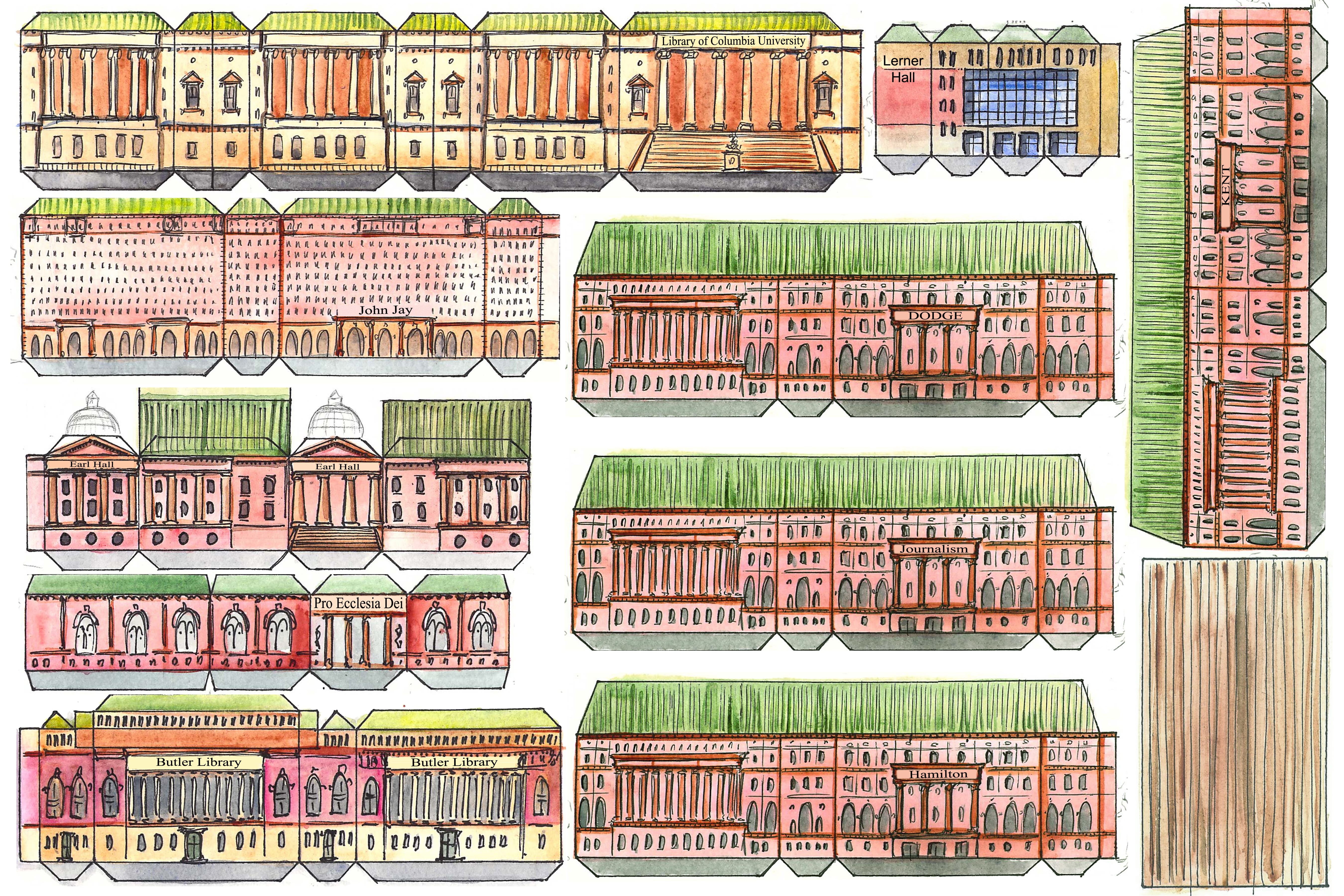 Columbia Drawing Printouts – Myles Zhang