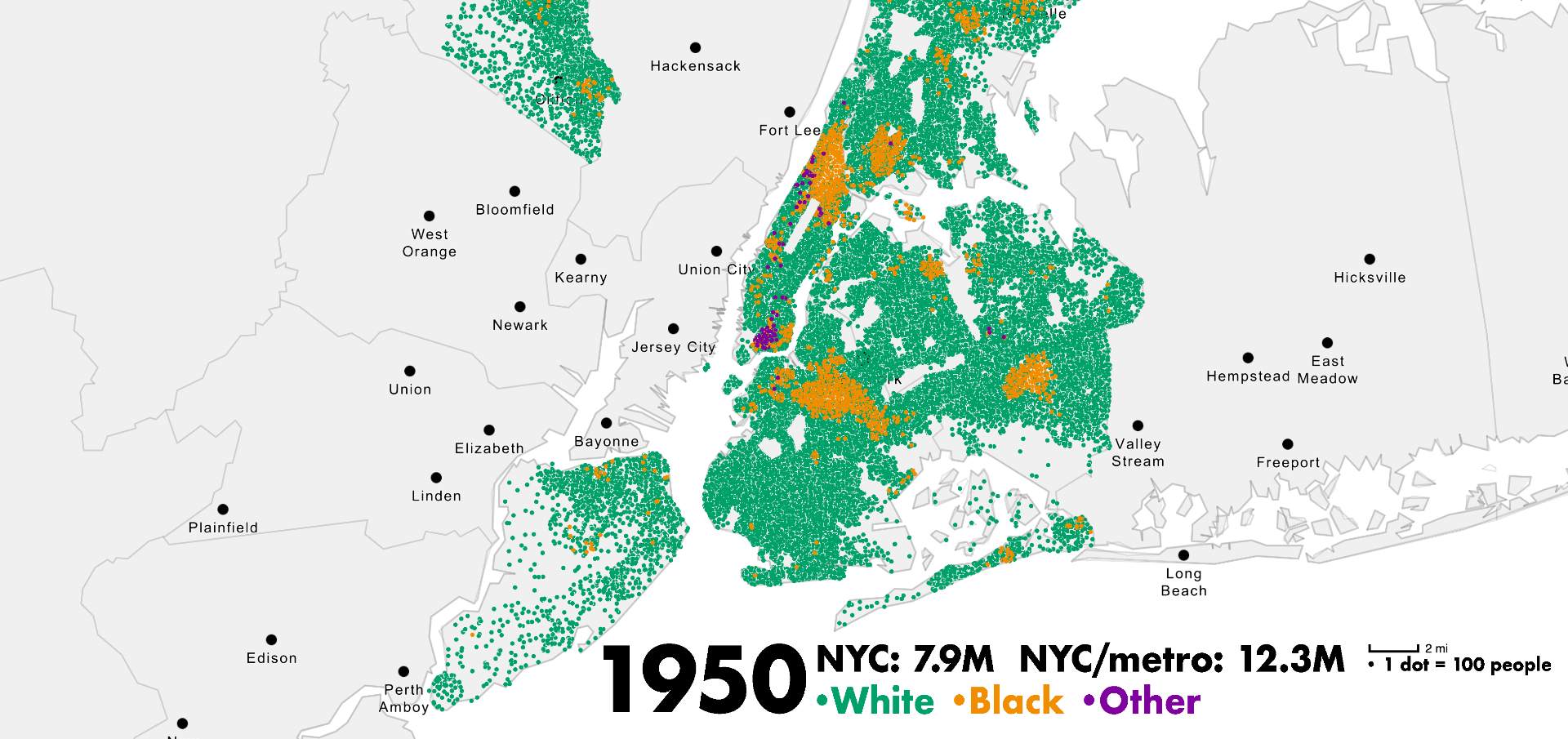 NYC Maps 1950 – Myles Zhang